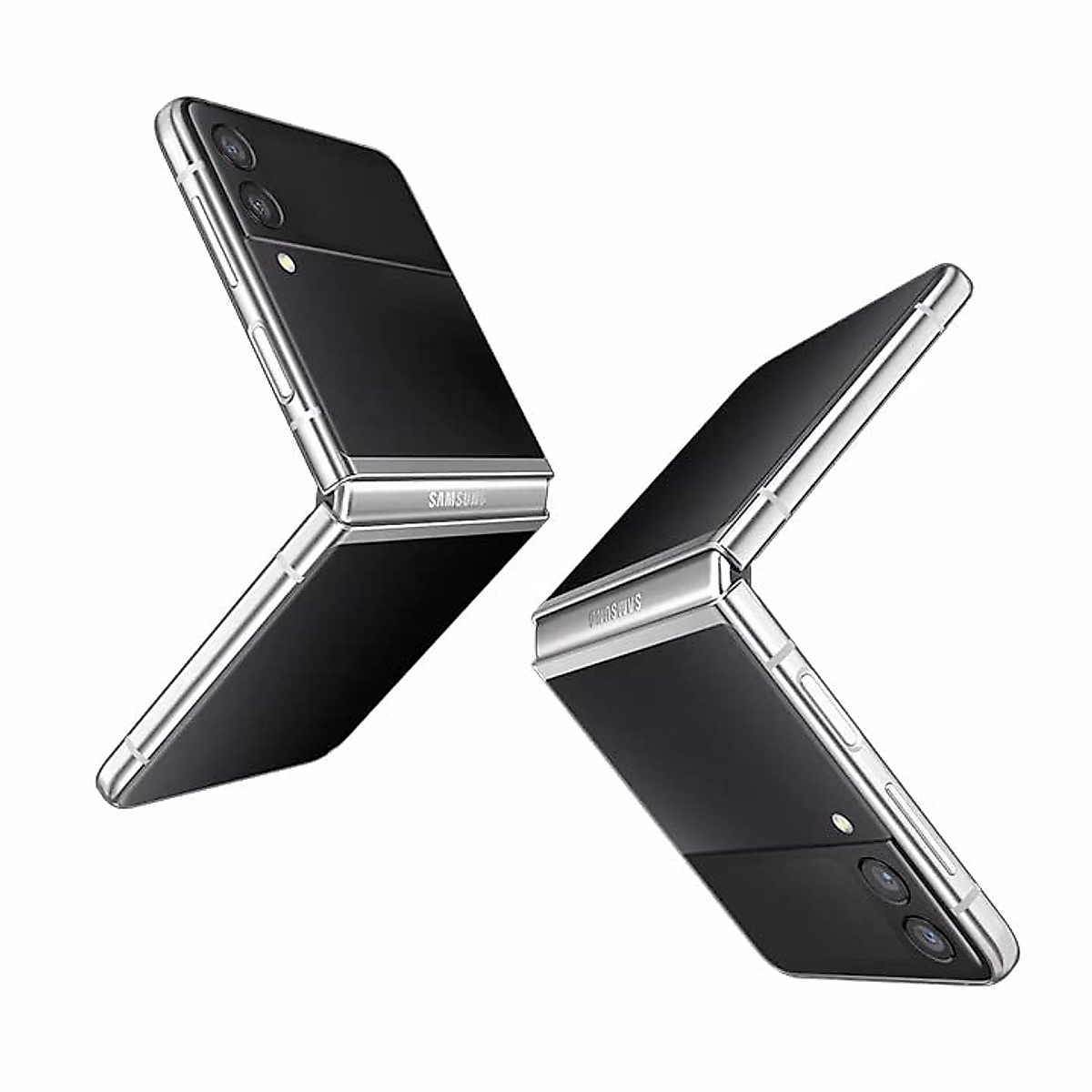 SAMSUNG Electronics Galaxy Z Flip3 Flip 3 5G SM-F711U1 F711U 256GB Factory Unlocked Bespoke Multi-Colored Smartphone Mix Colors Take Your Pick! (2021) - (Renewed)