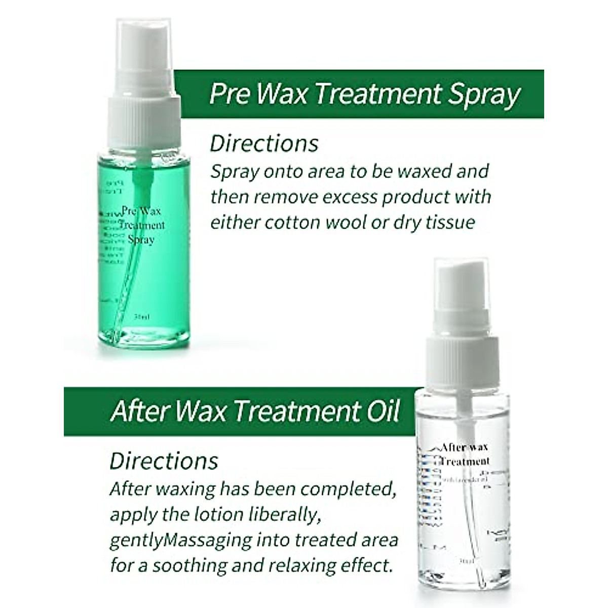 Roller Waxing Kit for Sensitive Skin, Aloe roll on wax cartridge warmer for arms, legs and larger areas of the body hair removal, at home waxing kit for women and men