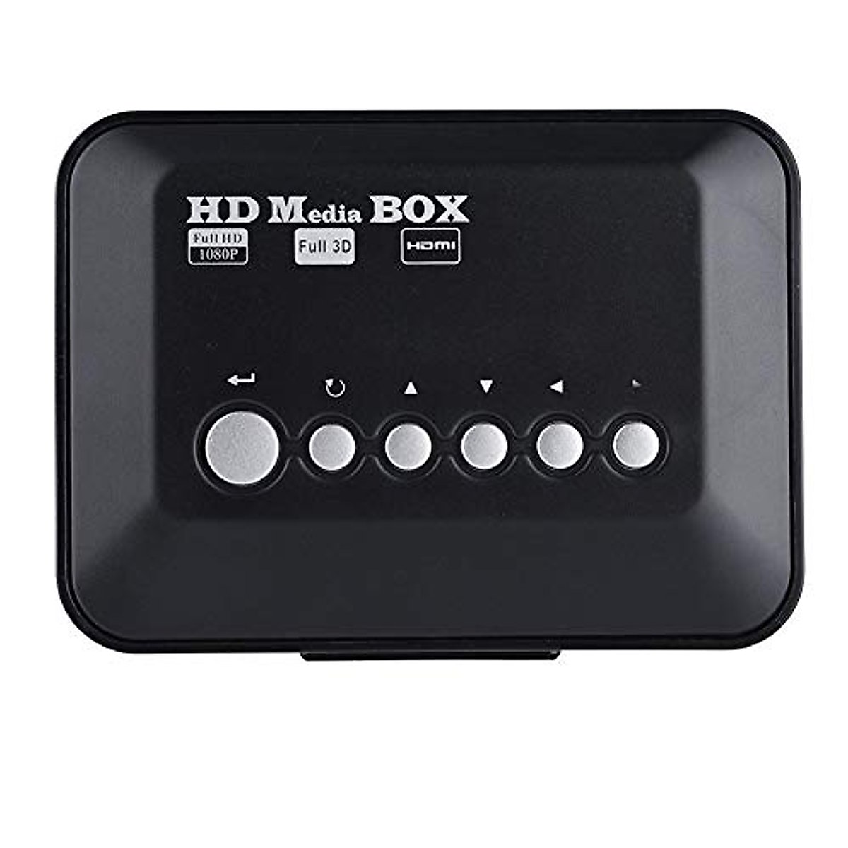 Zhiyavex HDMI Media Player,1080P HD Audio Video Media Player,Digital Media Player with IR Remote Control,Support USB Drive, Mobile Hard Drive, Memory Card, 2.5T Mobile Hard Drive(US)