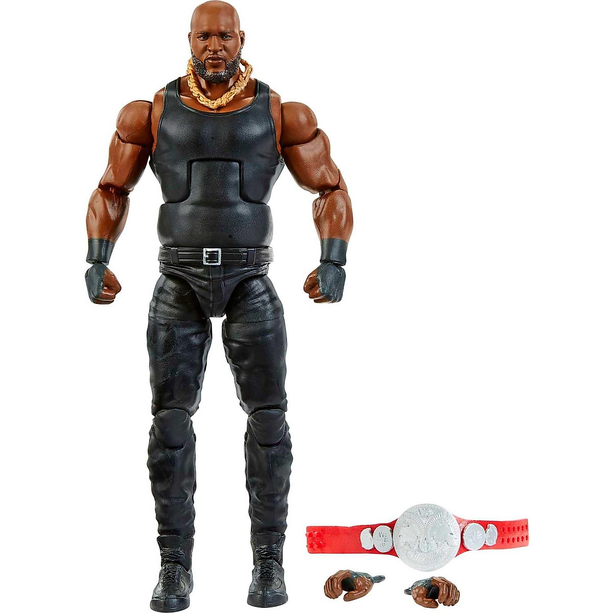 Mattel WWE Omos Elite Collection Action Figure, Deluxe Articulation & Life-like Detail with Iconic Accessories, 6-inch