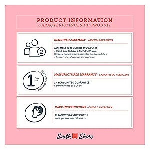 South Shore Sweedi Scandinavian Clothes Rack for Kids-Natural Pine