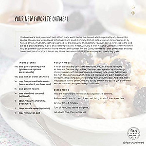 4th & Heart Vanilla Bean Grass-Fed Ghee, 9 Ounce, Keto, Pasture Raised, Lactose and Casein Free, Certified Paleo