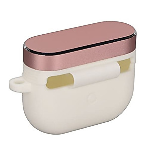 Earbuds Case with Keychain, Full Protective Silicone Earphone Case Cover Durable Scratch Proof Earbud Case Holder with Carabiner for iOS Earbuds (#3)