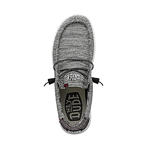 Hey Dude Men's Wally Sox Stitch Orion Blue Size 11| Men's Loafers | Men's Slip On Shoes | Comfortable & Light-Weight