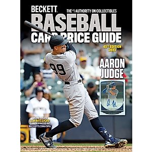 Beckett Baseball Card Price Guide Magazine 2023, 45th Edition Aaron Judge: The #1 Authority on Collectibles