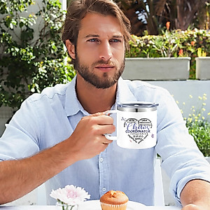 WWHSAI Chaos Coordinator Gifts - Gift For Boss Chaos Coordinator - Boss Lady Gifts For Women - Thank You Gift For Employee/Teacher/Coworker/Manager/Nurse Appreciation Office Presents Coffee Cup 14oz