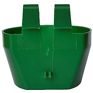 Supa Poultry Cage Cups / Galley Cups / Aviary Cups, Pack of 12, Suitable for Both Food, Grit Or Water, Includes Integral Hook So The Cups Can Be Hung from The Cage Mesh, Made in The UK