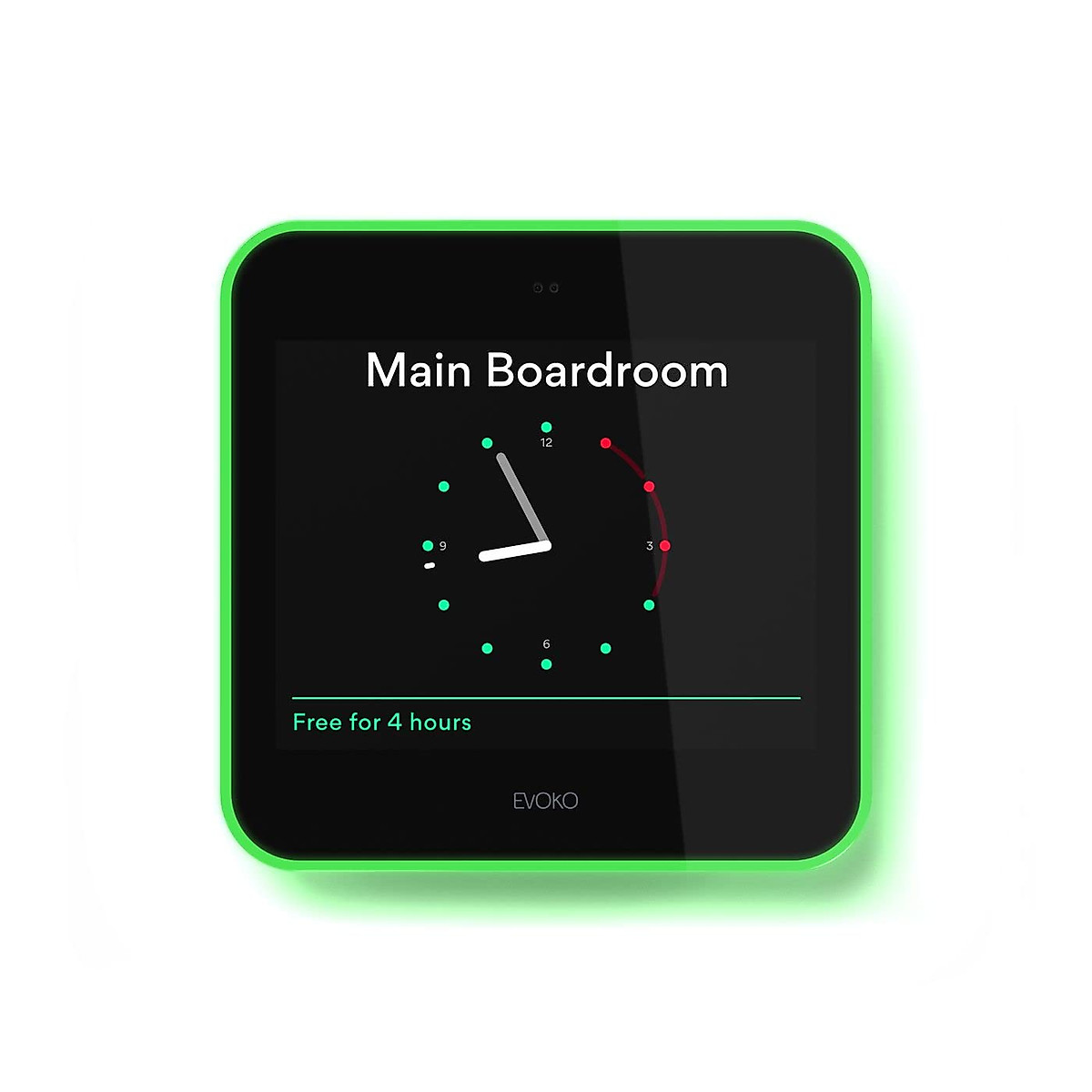 Evoko ERM2001 LISO Space Booking System Digital Door Sign, White