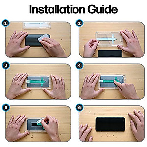 Power Theory 2-Pack Screen Protector for iPhone SE 2nd & 3rd Gen Premium Shatter Resistant Tempered Glass [9H Hardness], Easy Install, HD Clear, Bubble Free, Case Friendly, [Anti-Scratch], Anti-Smudge