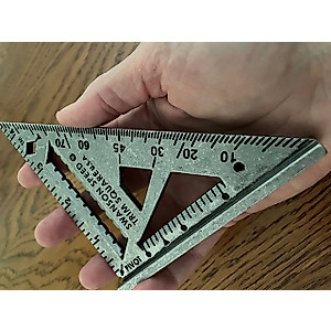 Swanson Tool Co 4-1/2 Inch Trim Speed Square, Model S0145