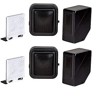 Seco-Larm E-931CS22RFCQ Wireless Entry Alert System (2 Pack) For Monitoring a Driveway or Use as an Entrance Indicator, Up to 22 Feet Sensing Range, Up to 328 Feet Wireless Transmission Range