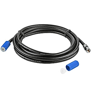 Mediabridge Coaxial Patch Cable (50 ft) Triple-Shielded, in-Wall Rated RG6 Cable with Compression Connectors