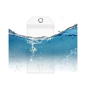 Cruise Luggage Tags (5-Pc Kit) Wide Luggage tag Holder Cruise Essentials Zip Seal Reusable and Steel Loops Premium Clear Thicken Luggage Tags Waterproof