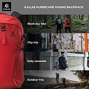 Kailas 20L Hiking Daypack Lightweight Backpack Waterproof Camping Backpack for Outdoor Sports