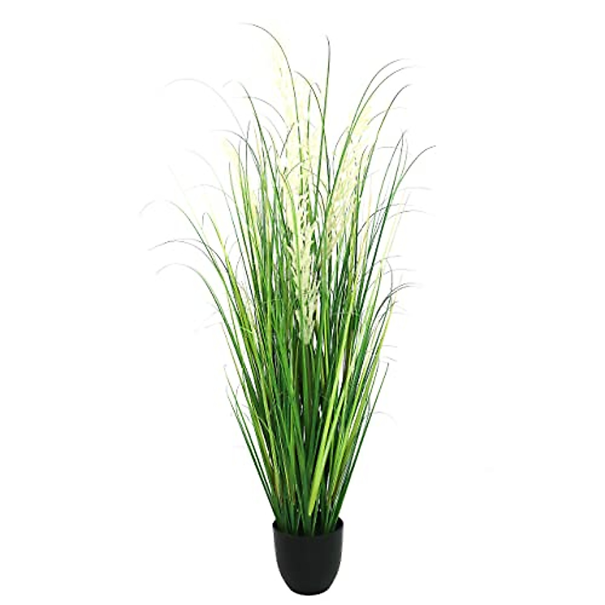GUYUSO Artificial Grass Plant 45in Tall Artificial Pampas Grass Indoor Grass Plant for Home Decoration