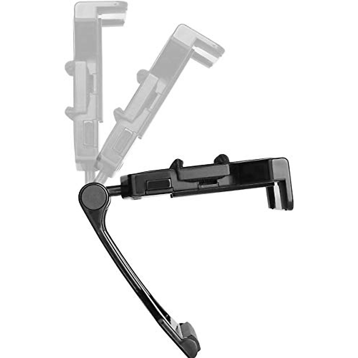 Mount Plus MP-APM-03-01 Top Shelf TV 5-inch Wide Flat Panel Adjustable Clip Mount Holder for Streaming Device, Media Boxes, Speakers and Apple TV (1 Pack 5 Inch)