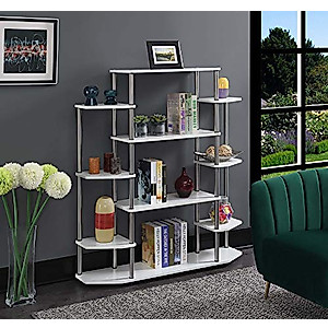 Convenience Concepts Designs2Go Wall Unit Bookshelf, White