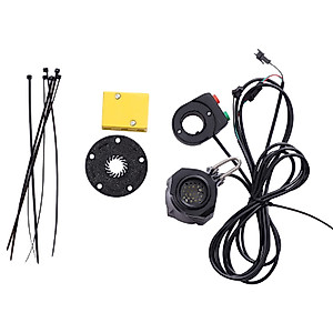 DCEHKR E-Bike Conversion Kits 36V Electric Bike Rear Hub Conversion Kit with Brushless Gear Motor 350W Electric Bicycle Conversion Kits Suitable for 20-inch Rear Wheel E-Bike