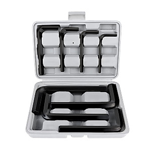 Owl Tools Jumbo Allen Wrench Set (8 Pack - Extra Large Hex Key Set) Sizes 1/4, 5/16, 3/8, 7/16, 1/2, 9/16, 5/8, 3/4