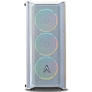 Allied Gaming Stinger Desktop PC: AMD Ryzen 5 1600AF, GeForce GTX 1050 Ti 4GB, 8GB DDR4 3200MHz, 240GB SSD, B450M Motherboard, 550 Watt Power Supply, ARGB Fans, WiFi Ready