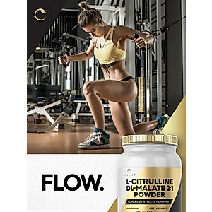 Carlyle L Citrulline Malate Powder | 3000mg | 2:1 | Unflavored | 1 Kg Container | Vegetarian, Non-GMO, Gluten Free