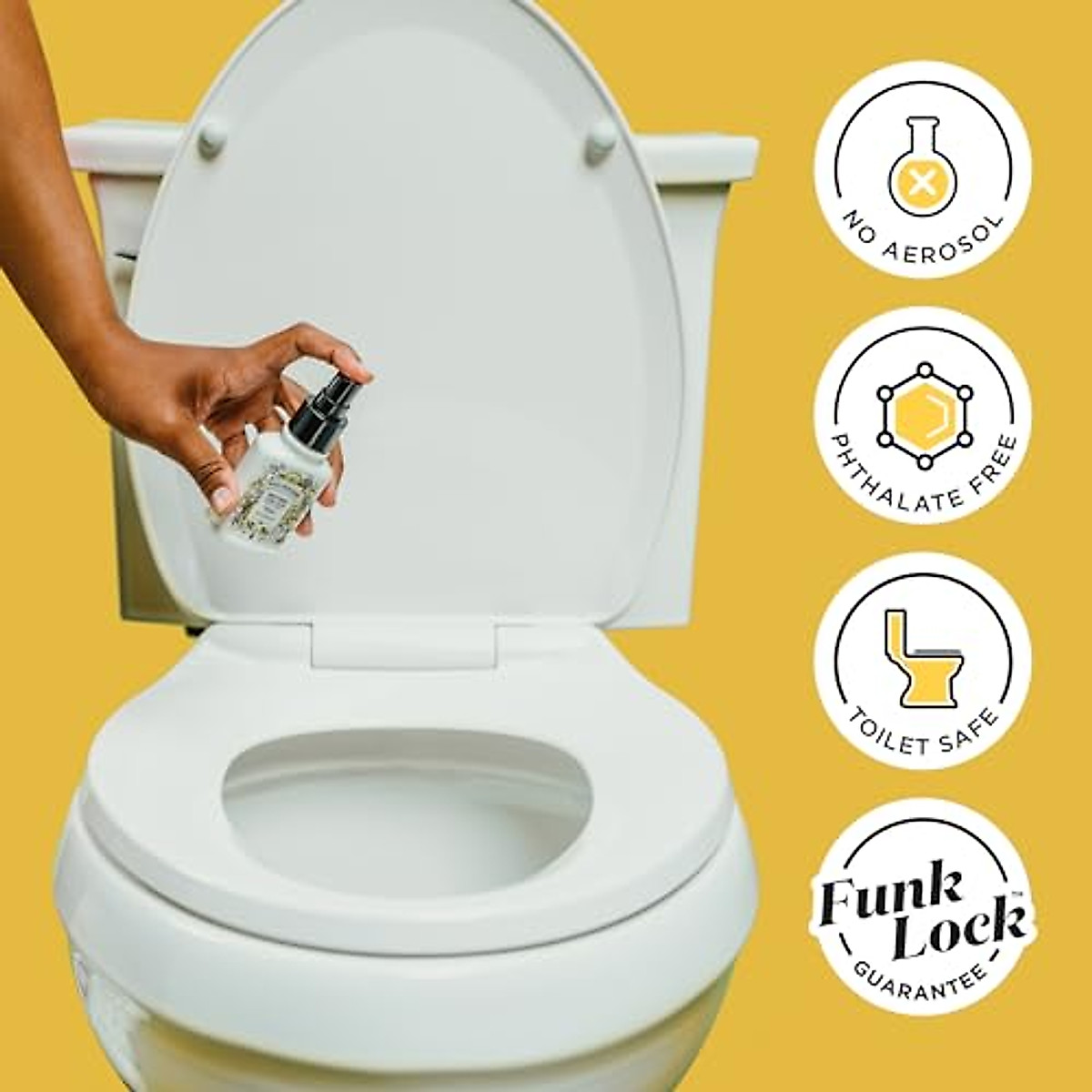 Poo-Pourri Before-You-Go Toilet Spray, Original Citrus, 2 Fl Oz - Lemon, Bergamot and Lemongrass