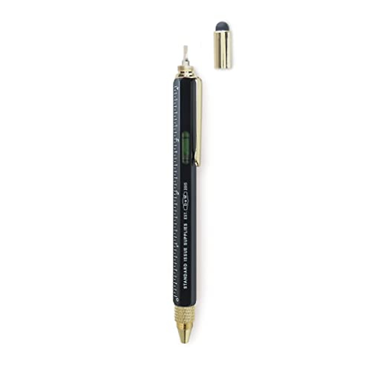 DesignWorks Ink Standard Issue Multi-Tool Pen, Black