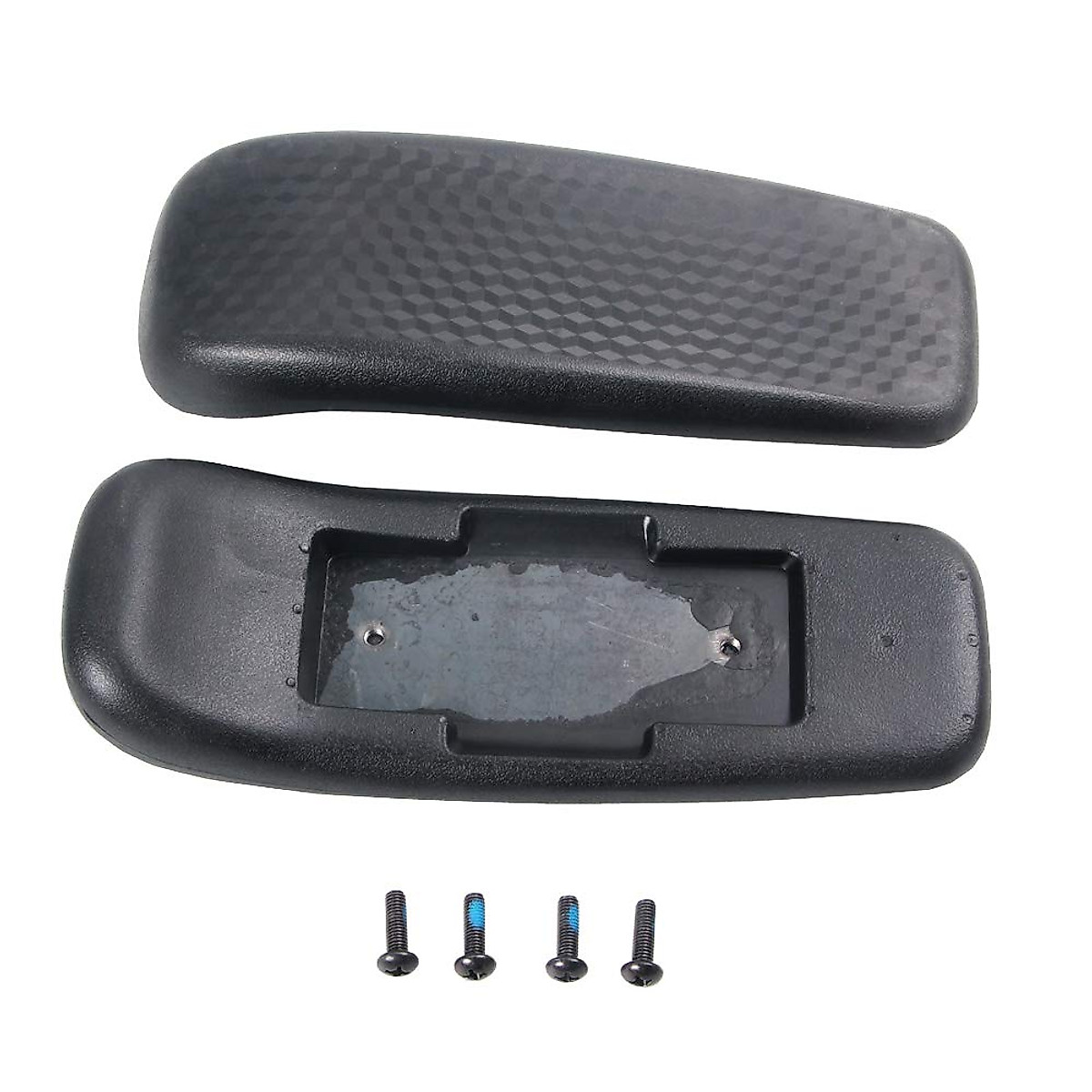 Replacement Office Chair Armrest Arm Pads (Set of 2) Univeral 4" Mounting Hole