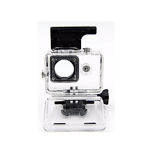 Housing Case Transparent fits GoPro Hero 4 3 Plus Waterproof Case, Enegg Diving Protective Rotective Housing Shell 45m Accessories Compatible Go Pro Hero 4 3+ Action Camera
