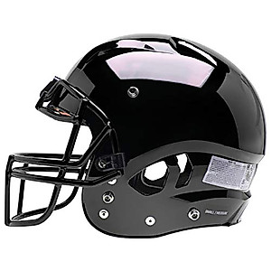 Schutt Sports Vengeance A9 Youth Football Helmet (Facemask NOT Included), Black, XXS/XS