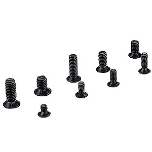 NLXTXQC 240Pcs Screw Carbon Steel Electronic Flat Head Notebook Laptop Repair