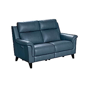Barcalounger Kester Power Reclining Loveseat w/Power Head Rests, Masen Bluegray