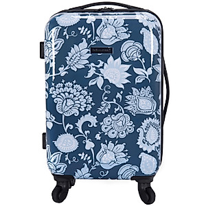 Travelers Club Bella Caronia 3 Piece or 20" Carry-On Voguish Luggage Set, Royal Pattern