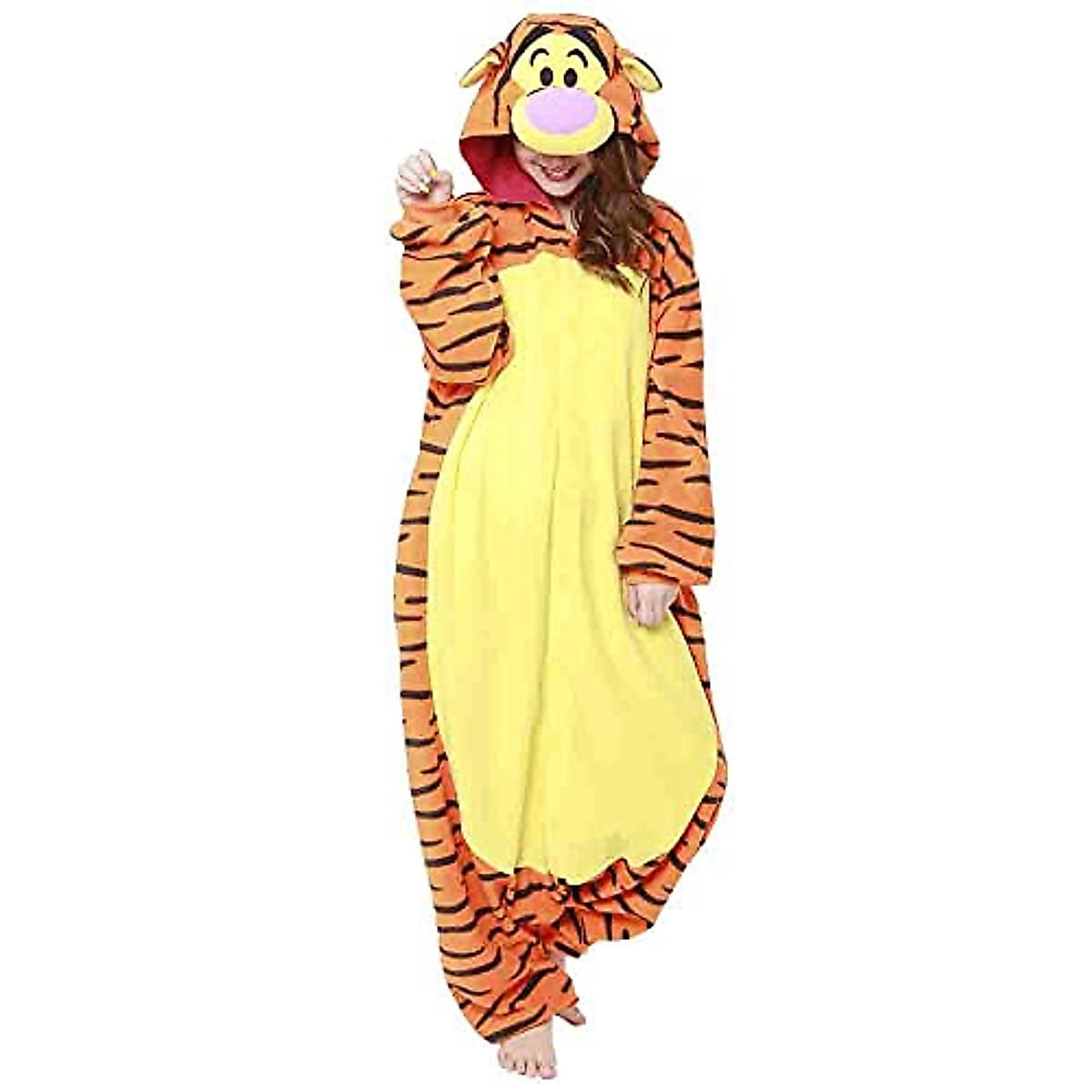 SAZAC Tigger Kigurumi - Onesie Jumpsuit Halloween Costume