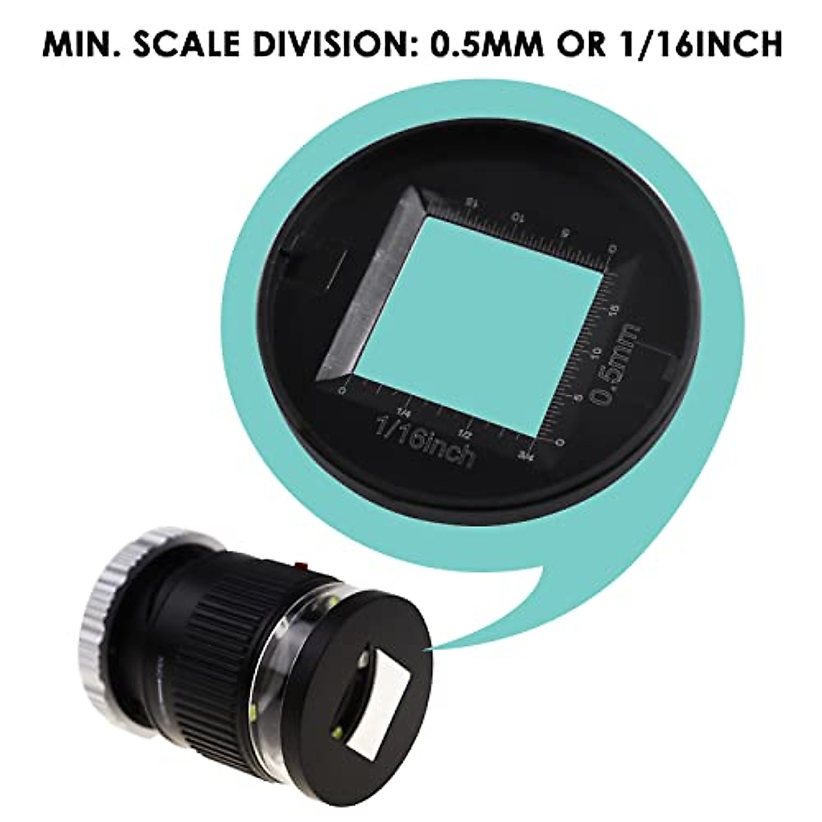 10x Loupe Magnifier, Adjustable Focal Length Magnifier with 30mm Lens, LED and UV Light, Foldable Jewelers Loupe Magnifier Glass for Jewelry,Textile,Coins,Optical,Embroidery,Circuit Board,etc.