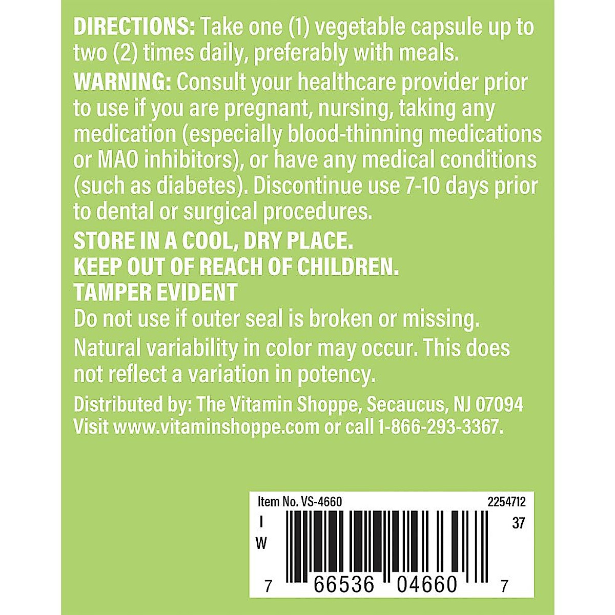 Ginkgo Biloba Extract a" Memory Support a" 120 MG (240 Vegetable Capsules)