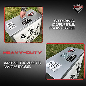 SpyderWeb ST24XL-Crossbow Archery Target for 500 FPS or More-24x24x16-Field Tip Only-No Speed Limit Stopping Power