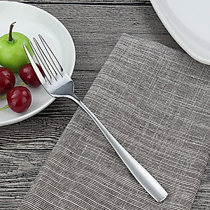 HOMMP 16-Piece Stainless Steel Salad Forks, Dessert Forks