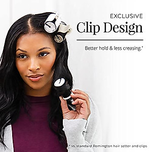 REMINGTON SHINE THERAPY Argan Oil & Keratin Treated Hair Setters / Hot Rollers