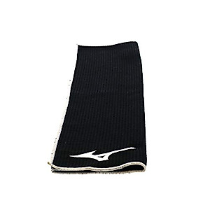Mizuno Microfiber Cart Towel, Black Large