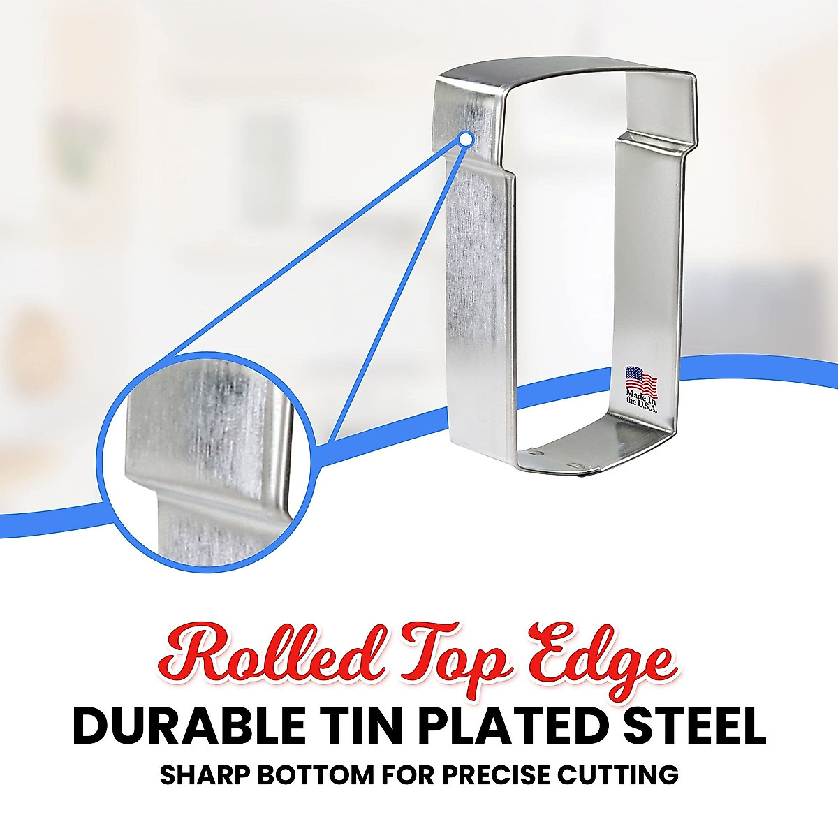 Pill Rx Bottle Cookie Cutter 3.75 Inch - Made in the USA – Foose Cookie Cutters Tin Plated Steel Pill Rx Bottle Cookie Mold