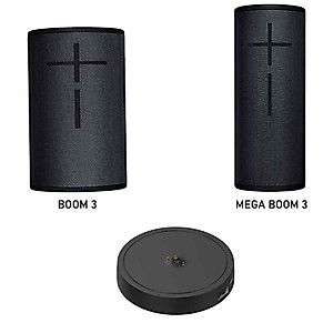 ENJOY-UNIQUE Charging Dock Charging Station Wireless Power Charger Cradle Mount Compatible with Ultimate Ears UE Boom 3,Megaboom 3,Blast,MEGABLAST Portable Bluetooth Speaker