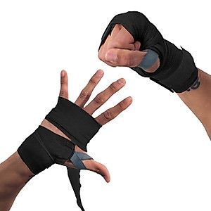 Everlast Professional Hand Wraps, 180-Inch, Black