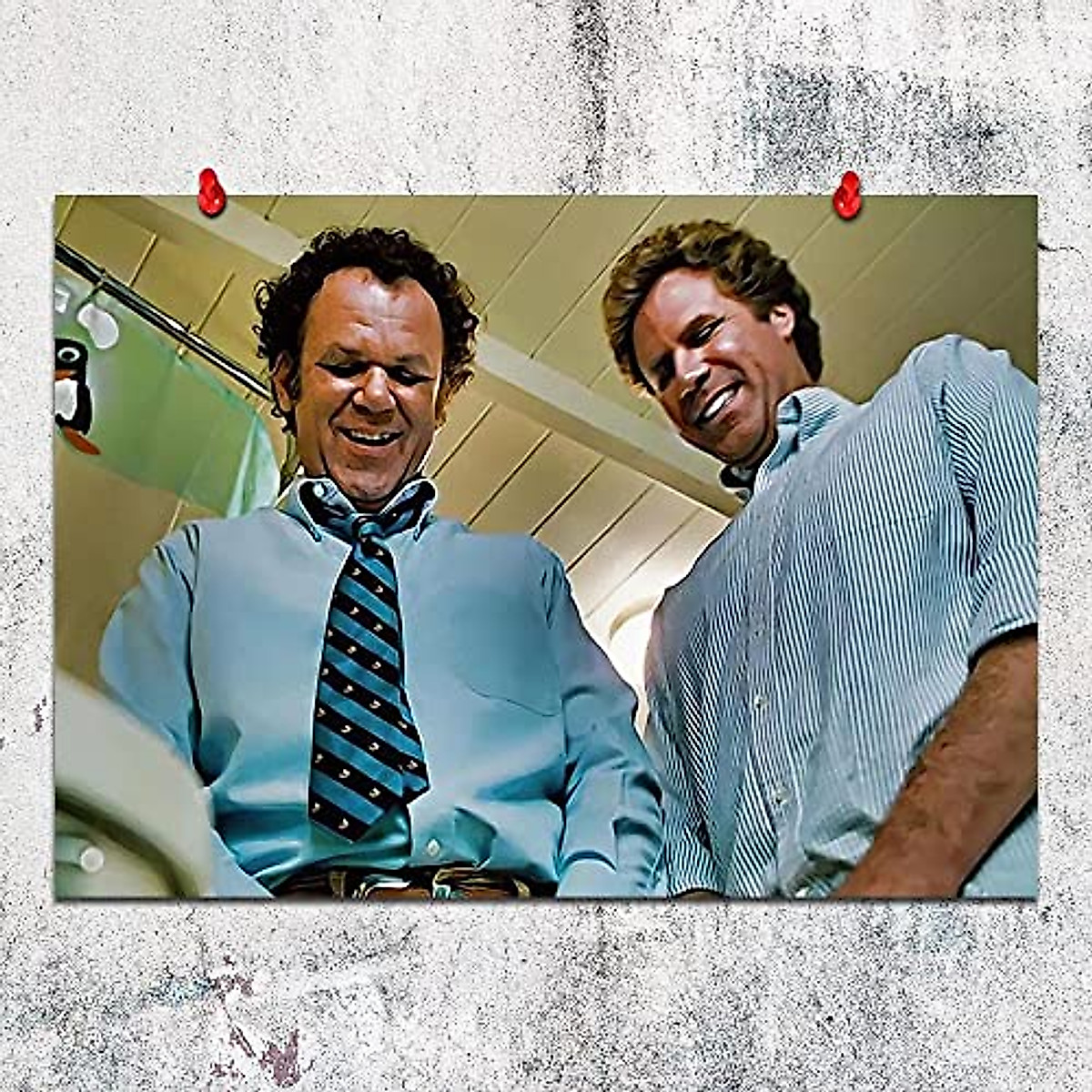 Step Brothers Poster Funny Bathroom Decor Wall Art Movie Posters For Room Aesthetic,Canvas Print Bathroom Pictures For Wall Decor Home Toilet Decoration 30x45cm-Unframed
