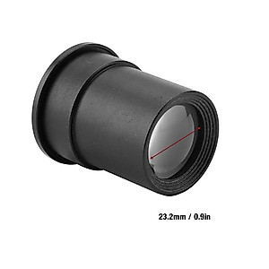 Eyepiece Ocular Lens 10X Microscope Eyepiece Professional Clear Field Widefield for Microscope Telescopes for Lab with Diameter 23.2mm 0.9inch