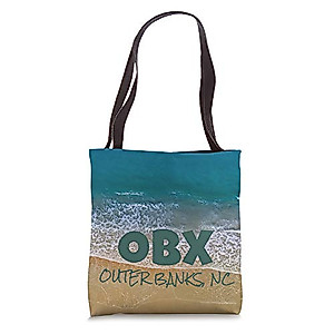 Atlantic Ocean OBX Outer Banks North Carolina Beach Vacation Tote Bag