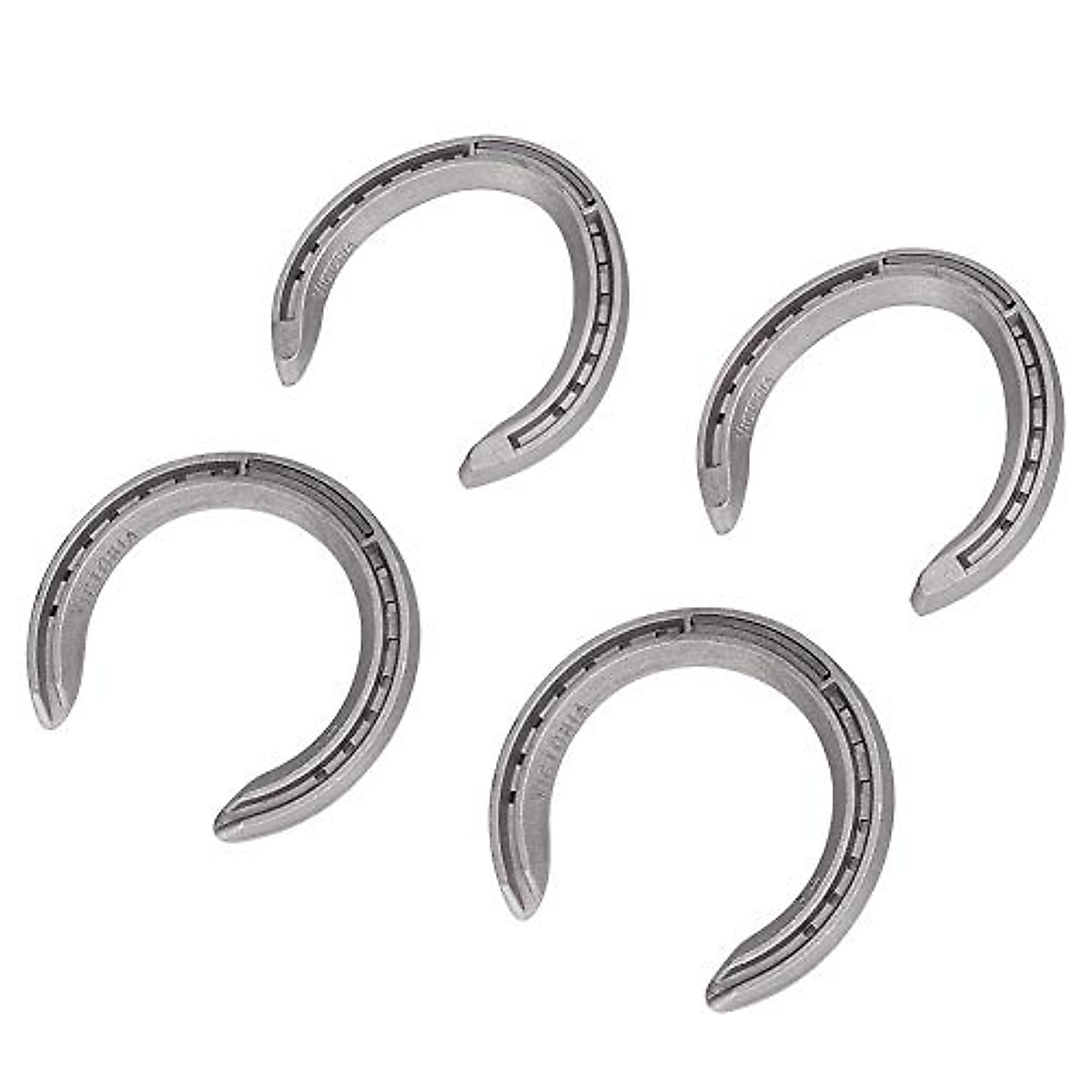 Aluminum Alloy Horseshoe, Horse Riding Tool, Sturdy Horseshoe Accessories, for Horse & Racing(No. 4)