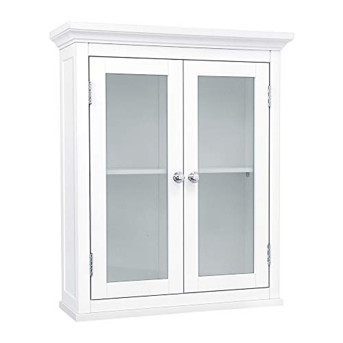 Elegant Home Fashions Madison Detachable Bathroom Cabinet, One Size, White & Neal Bathroom Cabinet, One Size, White