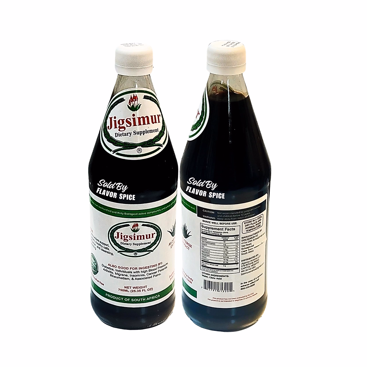 Flavor Spice Jigsimur Natural Herbal Drink (1 BOTTLE (750ML)