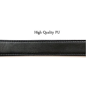 123Arts Handbag Straps Leather Replacement Interchangeable Shoulder Straps for Handbags Purse,1 Pair,17 Inches